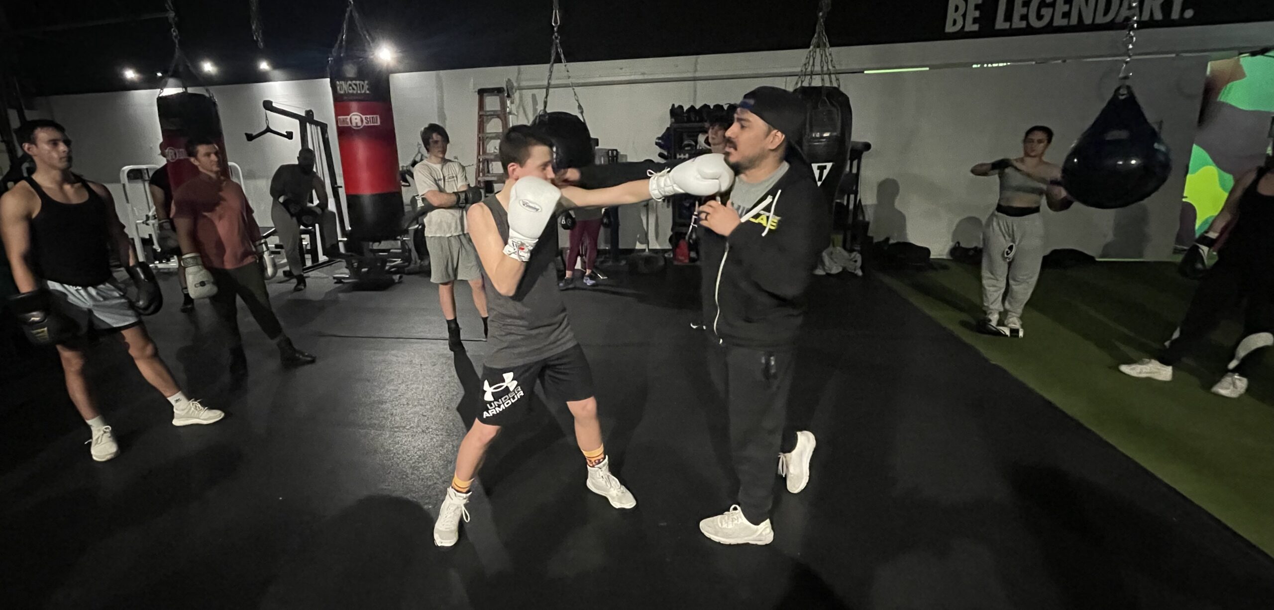 ‘A place to get everything out’ : In Lawrence boxing sessions ...